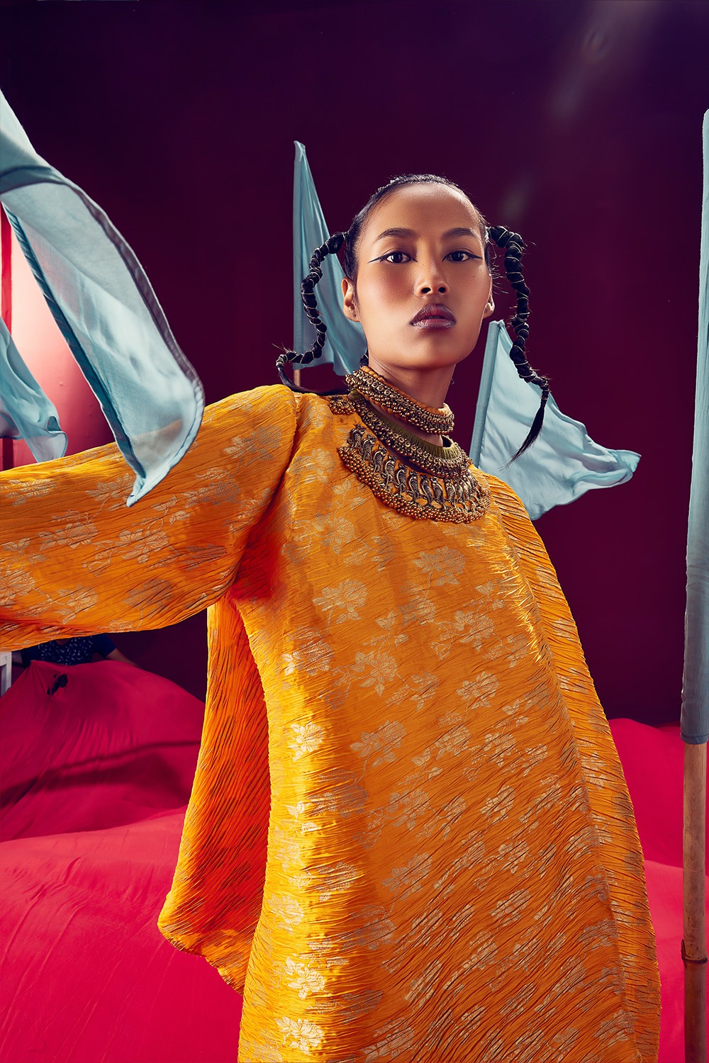 Arthur Yellow Kaftan