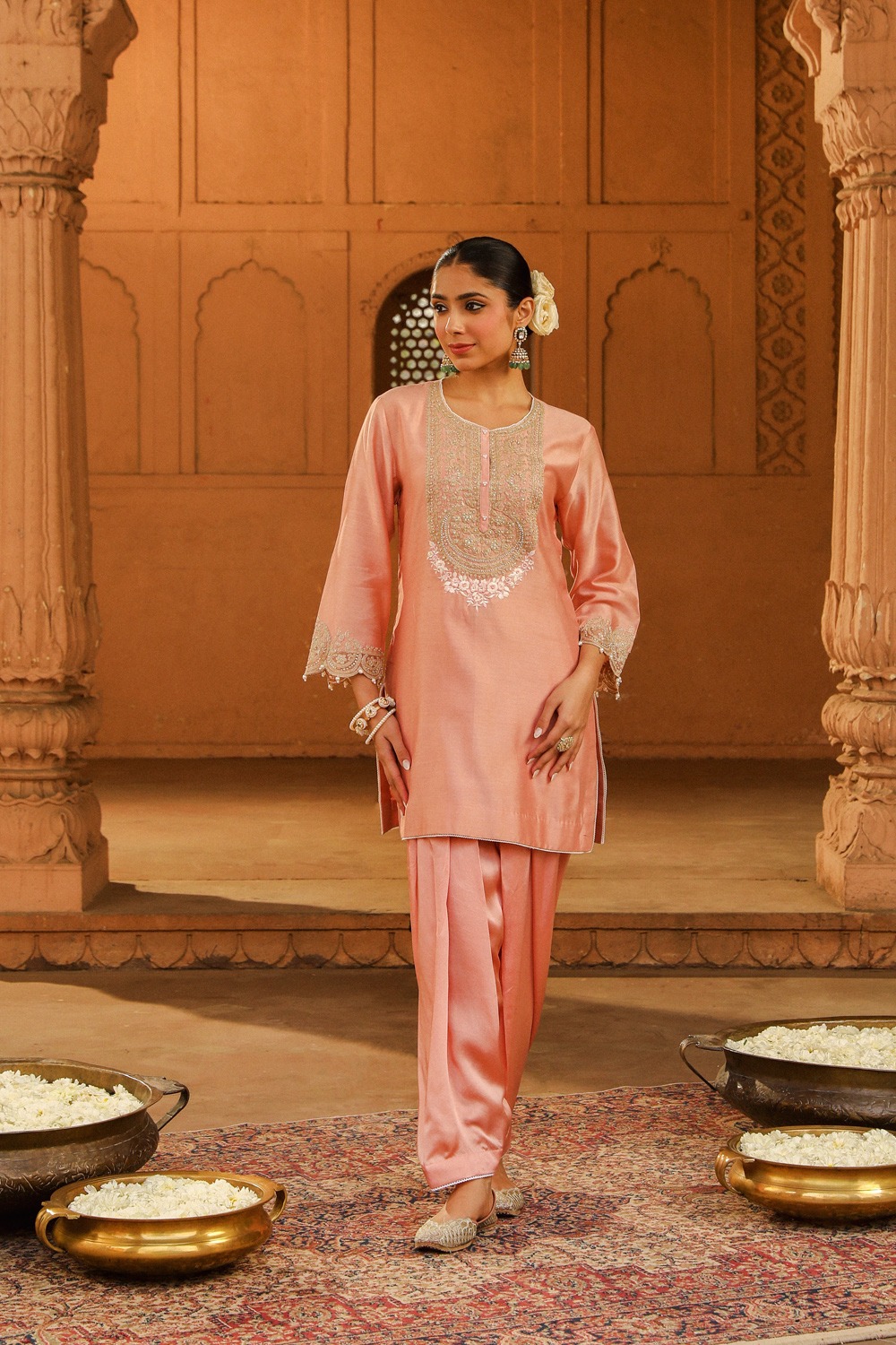 Arisa Short Kurta With Salwar