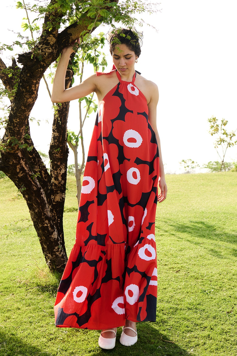 RAASLIFE presents Birds of Paradise Dress available only at FEI