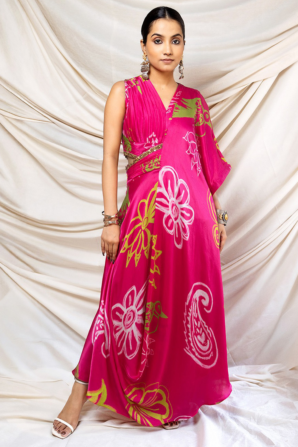 STOLA presents Pachedi Bird Dress available only at FEI